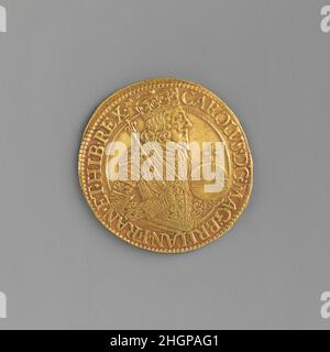 The first One Pound coin issued in the United Kingdom by the Royal Mint ...