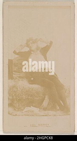 Miss de Marsy, from the Actresses series (N245) issued by Kinney ...