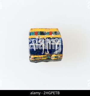 Inlay, ankh with was scepters 100 BC–100 AD Ptolemaic Period–Roman ...