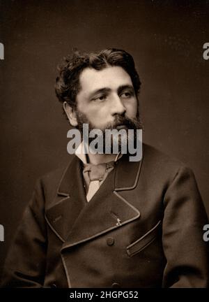 Portrait de Tony Robert-Fleury 1837-1911 peintre francais Stock Photo ...
