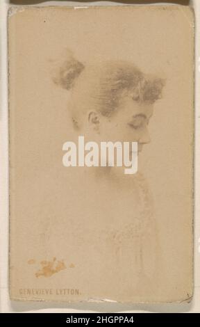 Genevieve Lytton, from the Actresses series (N246), Type 2, issued by ...