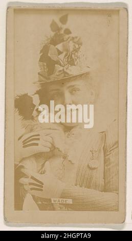 Miss Wade, from the Actresses series (N245) issued by Kinney Brothers ...