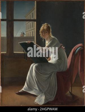 Charlotte du Val d'Ognes - by Marie-Denise Villers, 1801 Stock Photo ...