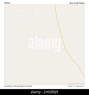 Map of Manar Stock Photo - Alamy