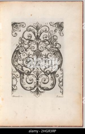 Ornamental Design with Acanthus Leaves (recto), Capital (verso) 1961 by ...