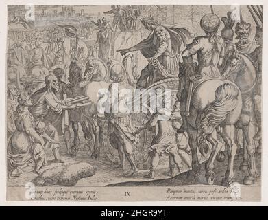 The entry of Alexander the Great to Babylon or Alexander's Triumph 1665 ...