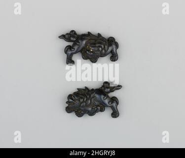 Sword-Grip Ornaments (Menuki) 17th century Got? Renj? (Mitsutomo ...
