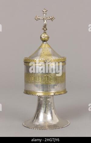 Pyx 15th century Spanish (?). Pyx. Spanish (?). 15th century. Silver, partly gilt. Metalwork ...
