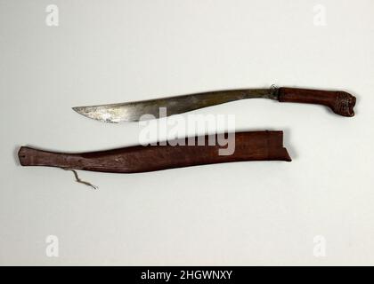 Jungle Knife with Sheath 18th–19th century Philippine, Yakan. Jungle ...