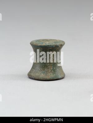 This game box, used for playing Senet and Twenty Squares, showcases the ...