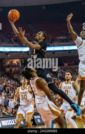 Jan 22, 2022. Bryce Thompson #1 of the Oklahoma State Cowboys in action ...
