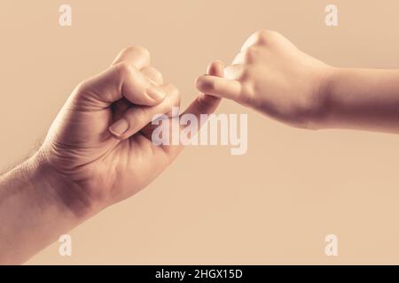 Show friendship and forgiveness. Friendship of generations. Father ...