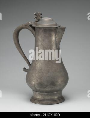 Flagon 18th century British. Flagon. British. 18th century. Pewter ...
