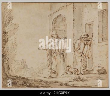 The blind Tobit 1651 by Rembrandt Stock Photo - Alamy