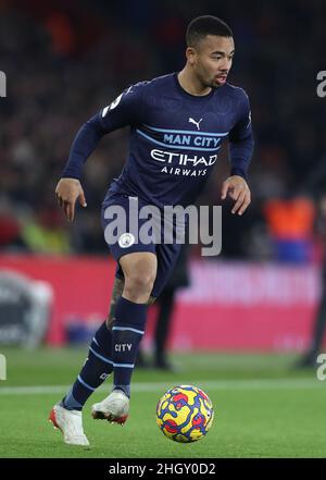 Southampton, England, 22nd January 2022. Josep Guardiola, Manager of ...