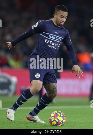 Southampton, England, 22nd January 2022. Josep Guardiola, Manager of ...