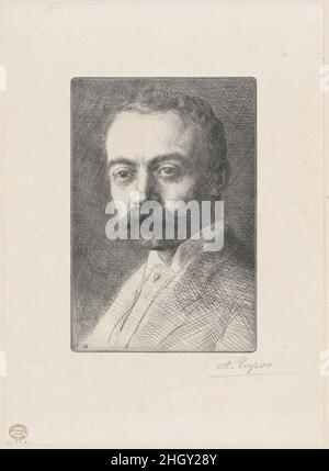 Portrait of Edward D. Adams from a Trial Plate 1921 by Alphonse Legros ...