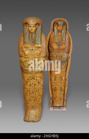 Inner Coffin of Menkheperre (C), usurped from Ahmose, ca. 1000–945 B.C ...