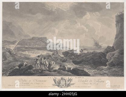 The Storm, ca. 1750-1800 Stock Photo - Alamy