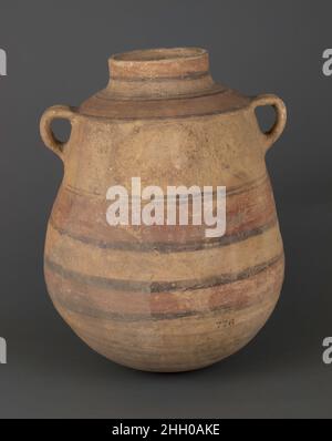 Ancient Greek Cypriot pottery Jar decorated with multicolour cattle ...