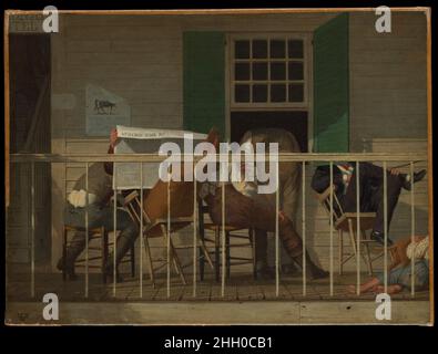 The True American by Enoch Wood Perry Stock Photo - Alamy