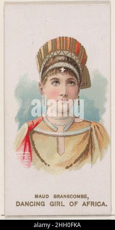 Maud Branscombe, from the Actors and Actresses series (N145-7) issued ...