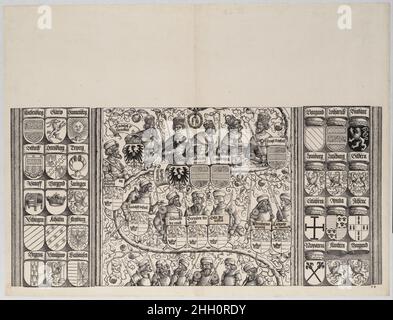 The Middle Portion of the Genealogy of Maximilian, from the Arch of ...