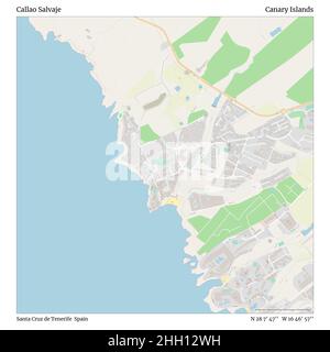 Map of Callao Stock Photo - Alamy