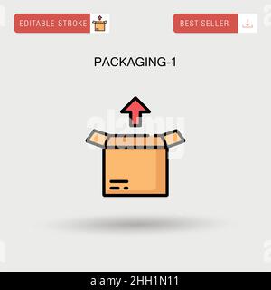 Dropship icon, linear isolated illustration, thin line vector, web ...