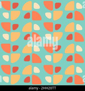 Simple semicircular geometric shapes will decorate any surface or thing ...