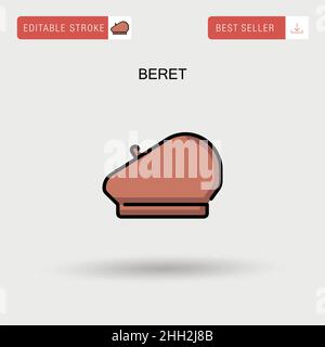 Bonnet Simple vector icon Stock Vector Image & Art - Alamy