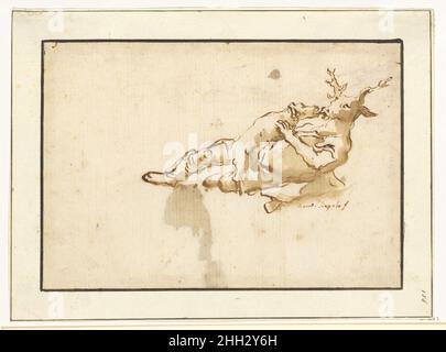 Actaeon, Changed into a Stag, Attacked by One of His Own Hounds MET SF ...