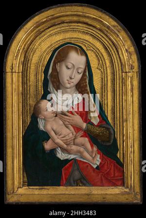 Rogier van der Weyden’s 'Virgin and Child' (Dur n Madonna) is an iconic example of 15th-century ...