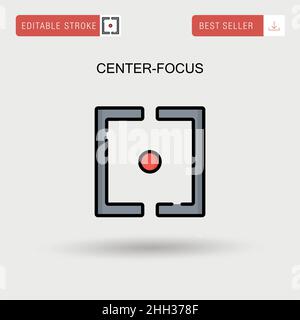 Icon for center,focus Stock Vector Image & Art - Alamy