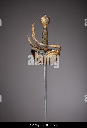 Double Edged European Style Sword Stock Photo - Alamy
