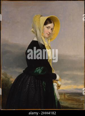 Euphemia White Van Rensselaer by George P. A. Healy, 1842 Stock Photo ...
