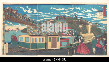 Famous places in Tokyo, Takanawa: Picture of . Complete picture of a steam locomotive and ...