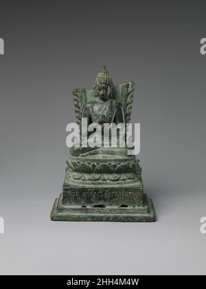 Seated Buddha, Indonesia (Java), 9th century, Indonesia (Java), Bronze ...