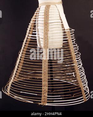 Cage crinoline, mid-19th century, American or European Stock Photo - Alamy
