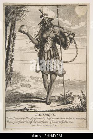 Allegory of America, from the Four Continents 17th century Godfried ...