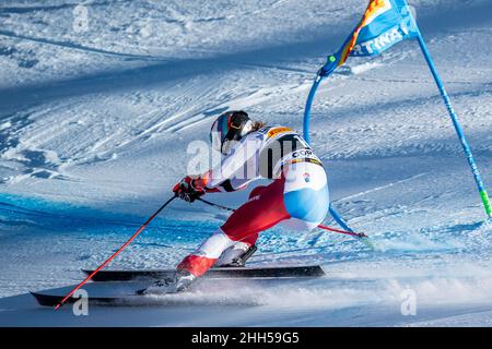 Cortina d'Ampezzo, Italy. 23rd Jan, 2022. TIPPLER Tamara(AUT) competing ...