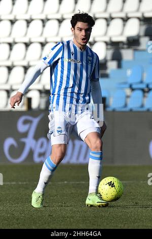JACOPO DA RIVA (SPAL) SPAL - PISA CAMPIONATO CALCIO SERIE B 2021-2022 ...