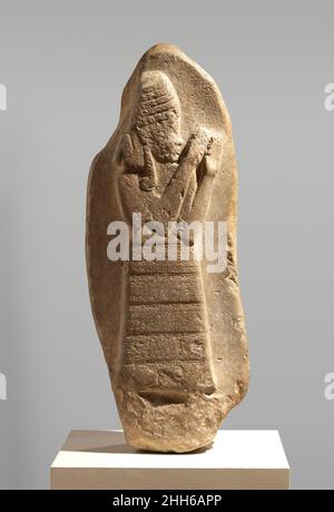Stele of the protective goddess Lama Kassite 1307–1282 B.C. Southern ...