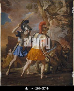 'The Companions of Rinaldo' illustrates a scene from the epic 'Orlando ...