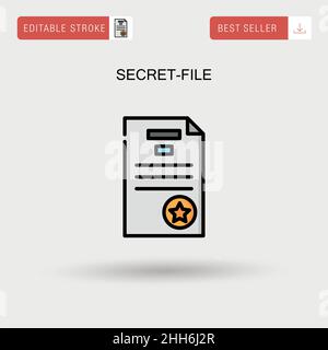 Top Secret, Confidential, Classified File Grunge Stock Vector Image ...