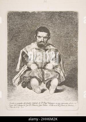 Portrait of a court dwarf known as 'El Primo' after Velazquez 1931 by ...