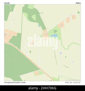 Atlas map of Helsingborg in Sweden Stock Photo - Alamy
