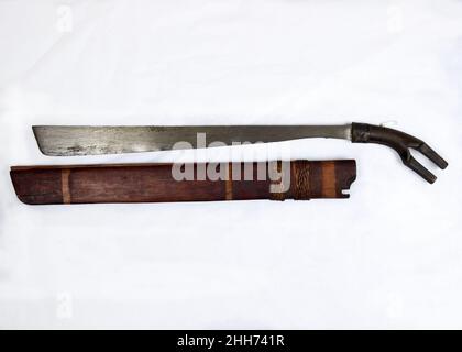 Sword (Klewang) with Scabbard 18th–19th century Malayan. Sword (Klewang ...