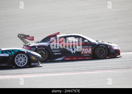 24h endurance car race on a tarmac track during a 24h race Stock Photo ...
