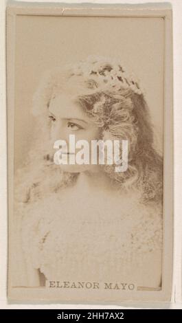 Eleanor Mayo, from the Actresses series issued by Kinney Brothers to ...